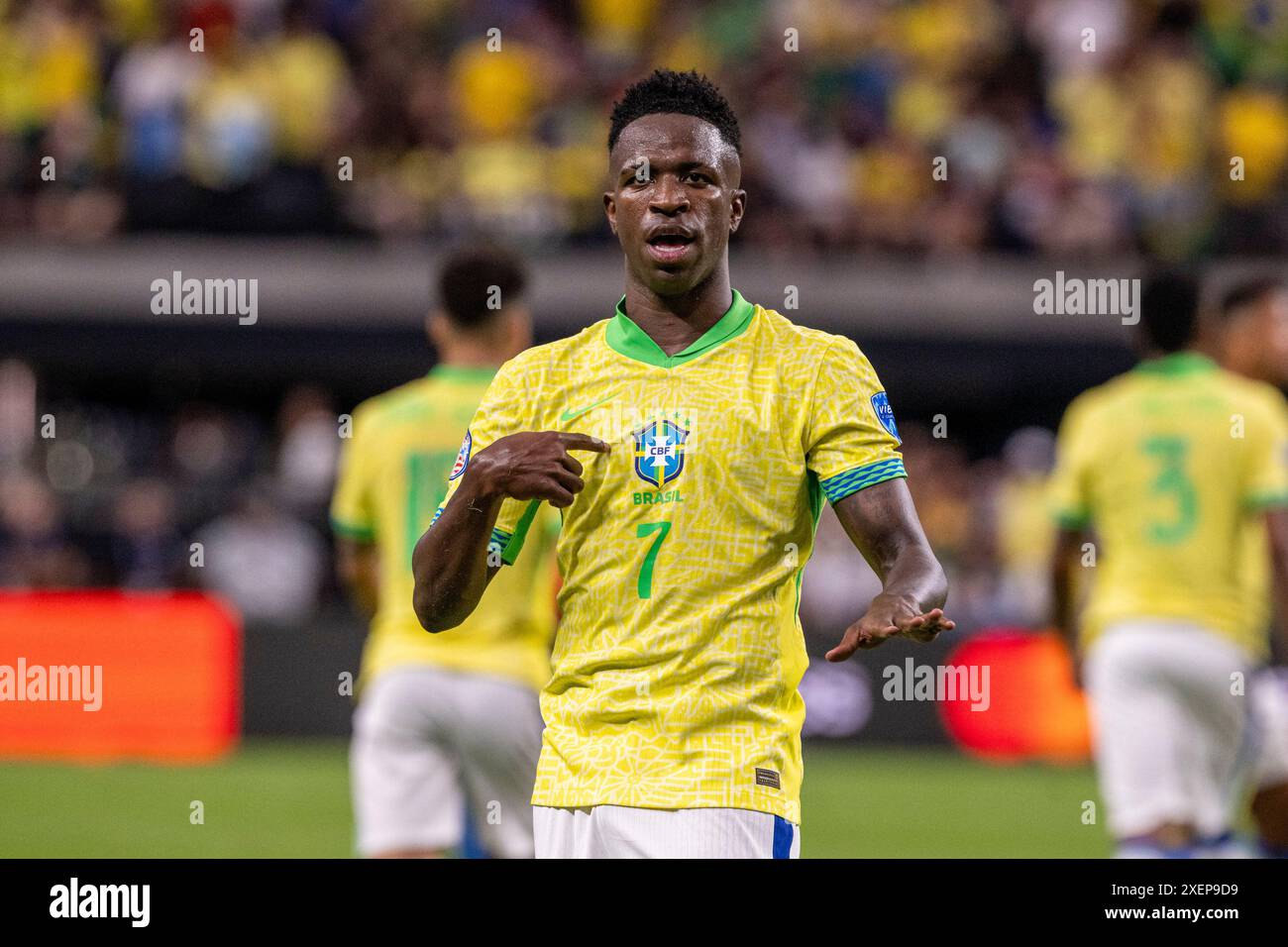 2024 copa america vinicius junior hi-res stock photography and images ...