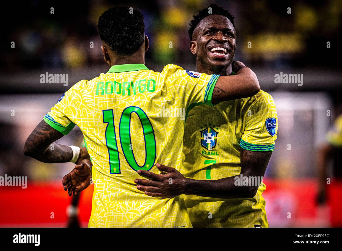 Las Vegas, United States. 29th June, 2024. Vinicius Junior of Brazil ...