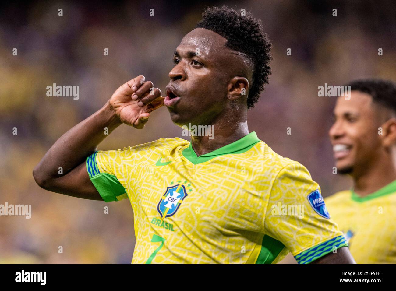 2024 copa america vinicius junior hi-res stock photography and images ...