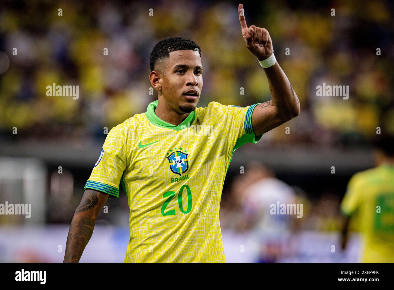 Las Vegas, United States. 29th June, 2024. Savio of Brazil celebrates ...