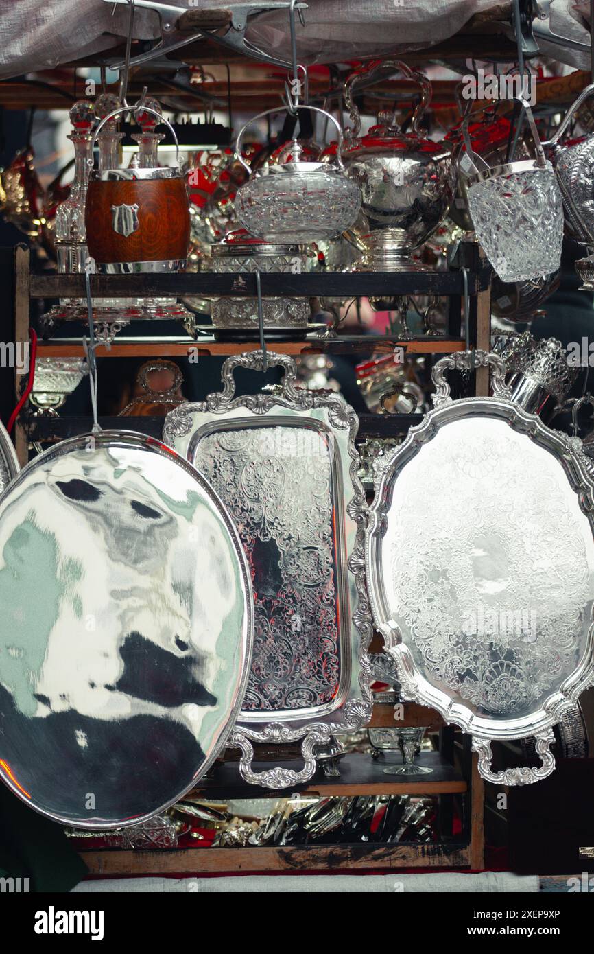 Vintage goods display hi-res stock photography and images - Alamy