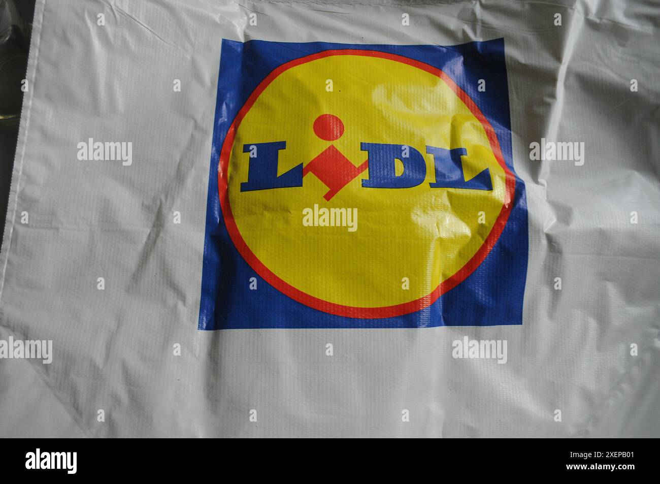 Copenhagen/ Denmark/29 June 2024German lidl grocery store in danish ...