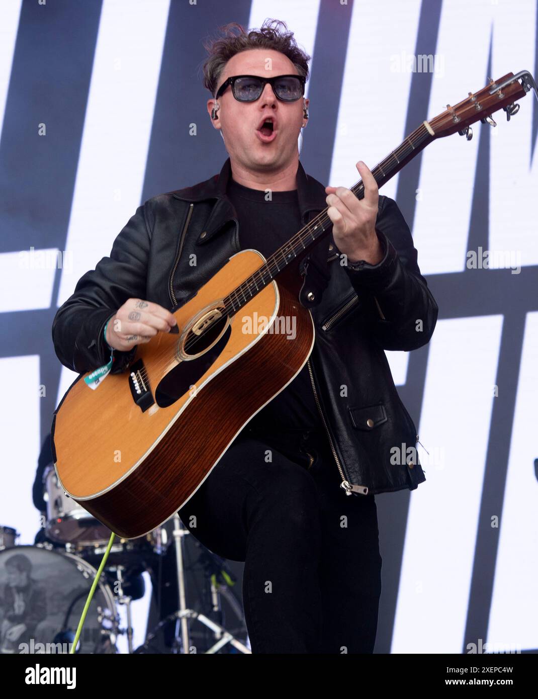 Callum beattie Preforming at the at the In It Together Festival, Margam ...