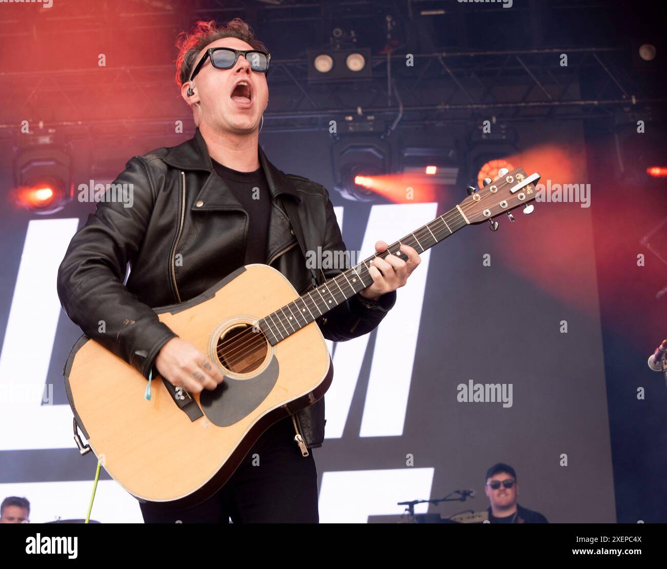 Callum beattie Preforming at the at the In It Together Festival, Margam ...