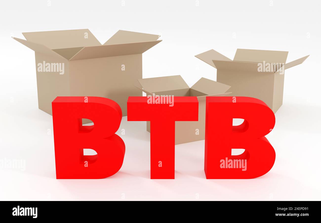 Btb symbol hi-res stock photography and images - Alamy