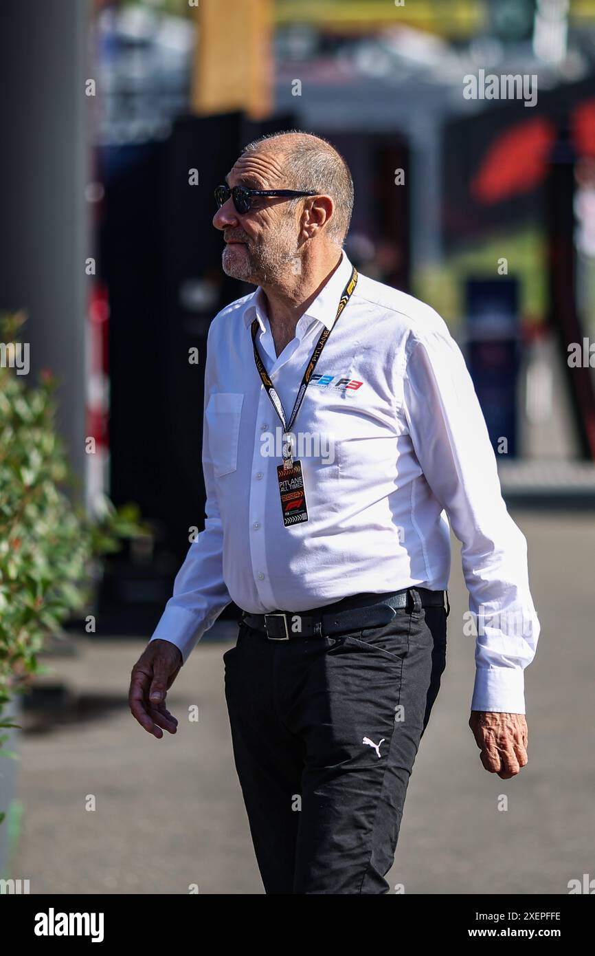 Bruno Michel managing director of Formula 2 & Formula 3 portrait during ...