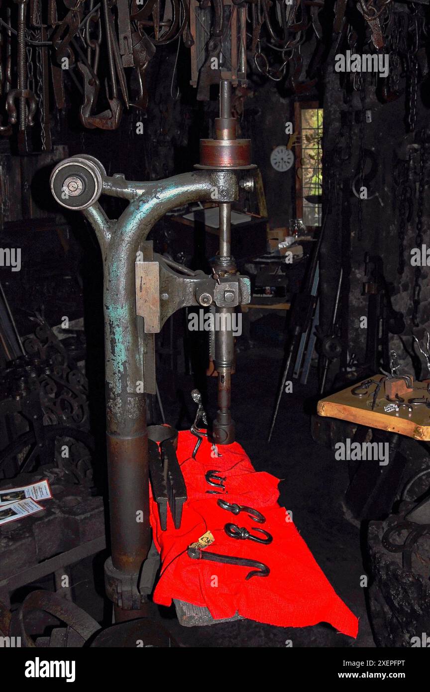 Vintage machine tool used to make hooks and charms for sale at the ...