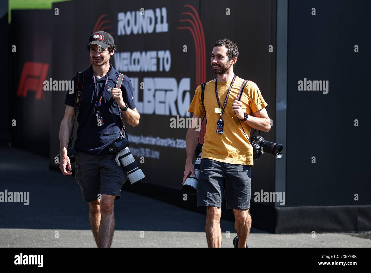 The super stars DPPI photographers, Antonin Gooden (left) and Florent ...