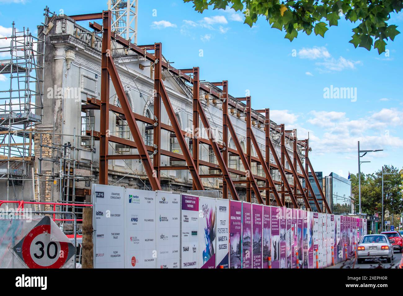 March 2024 Hamilton City, New Zealand: The Waikato Regional Theatre ...