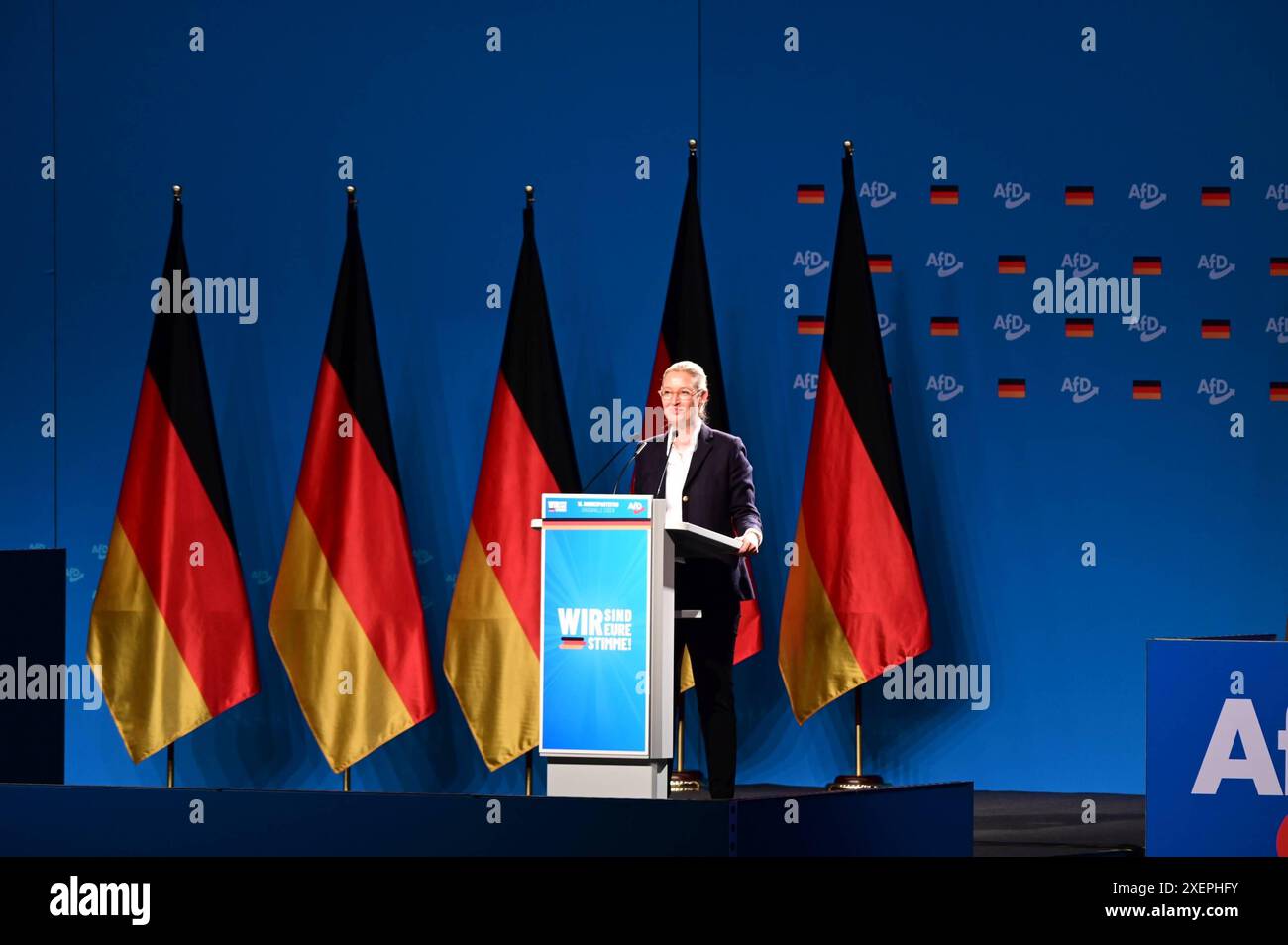 29.06.2024 xkhx Essen,Grugahalle Bundesparteitag der AfD noch AFD ...