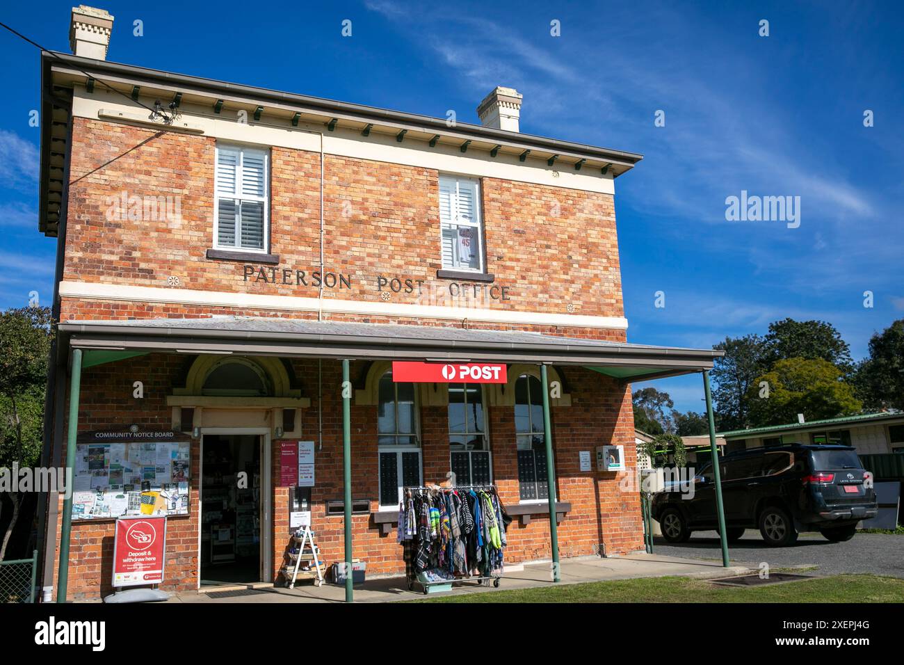 Paterson township village in New South Wales, historic australian ...