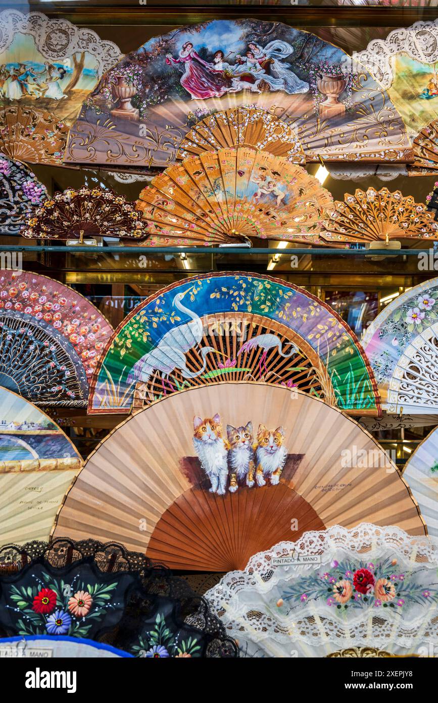 Painted hand fan hi-res stock photography and images - Alamy