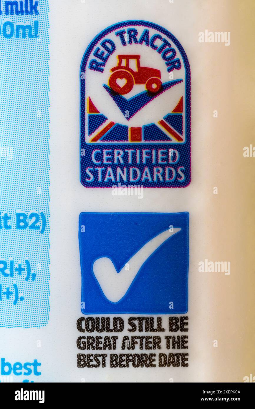 Red Tractor symbol logo, could still be great after best - detail on ...