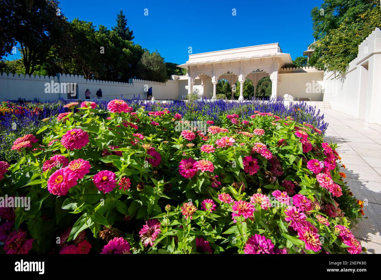The Indian Charbagh Garden, one of eighteen different enclosed gardens ...