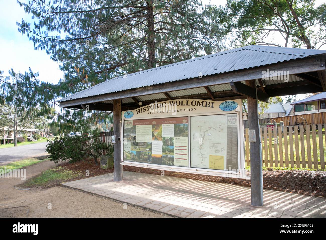 Wollombi village, historic australian village in the Hunter region of ...