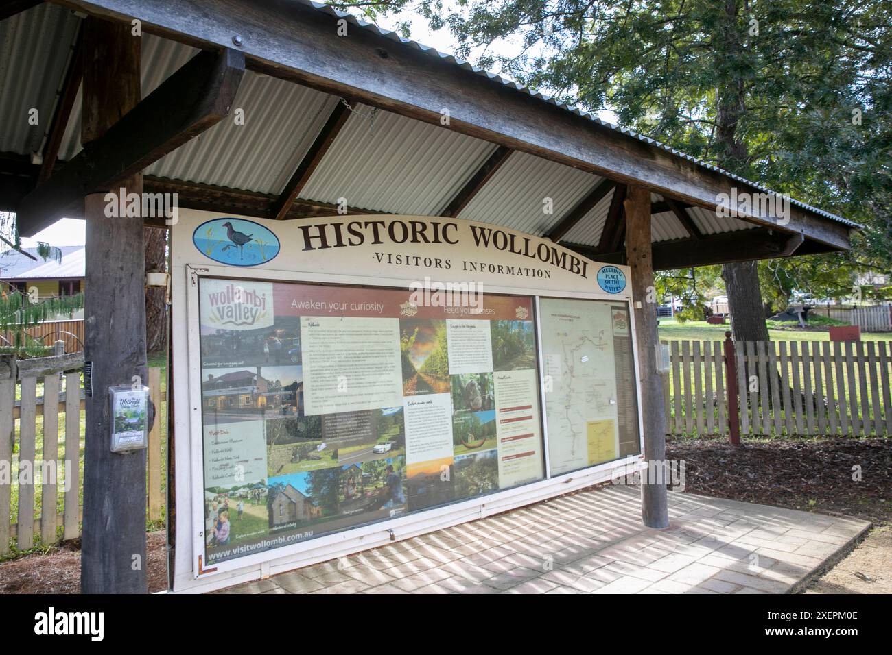 Wollombi village, historic australian village in the Hunter region of ...