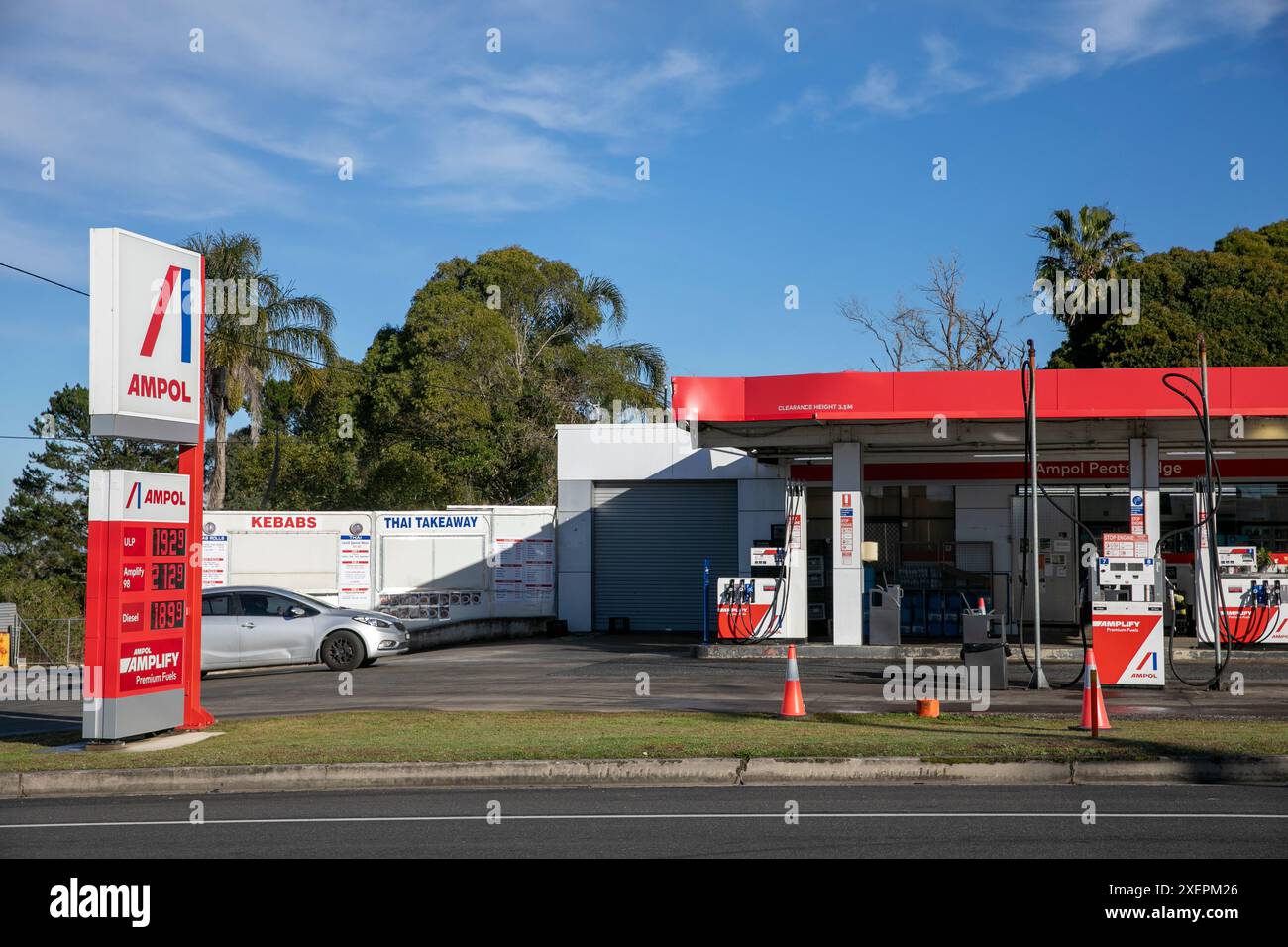 Petrol station australia ampol hi-res stock photography and images - Alamy