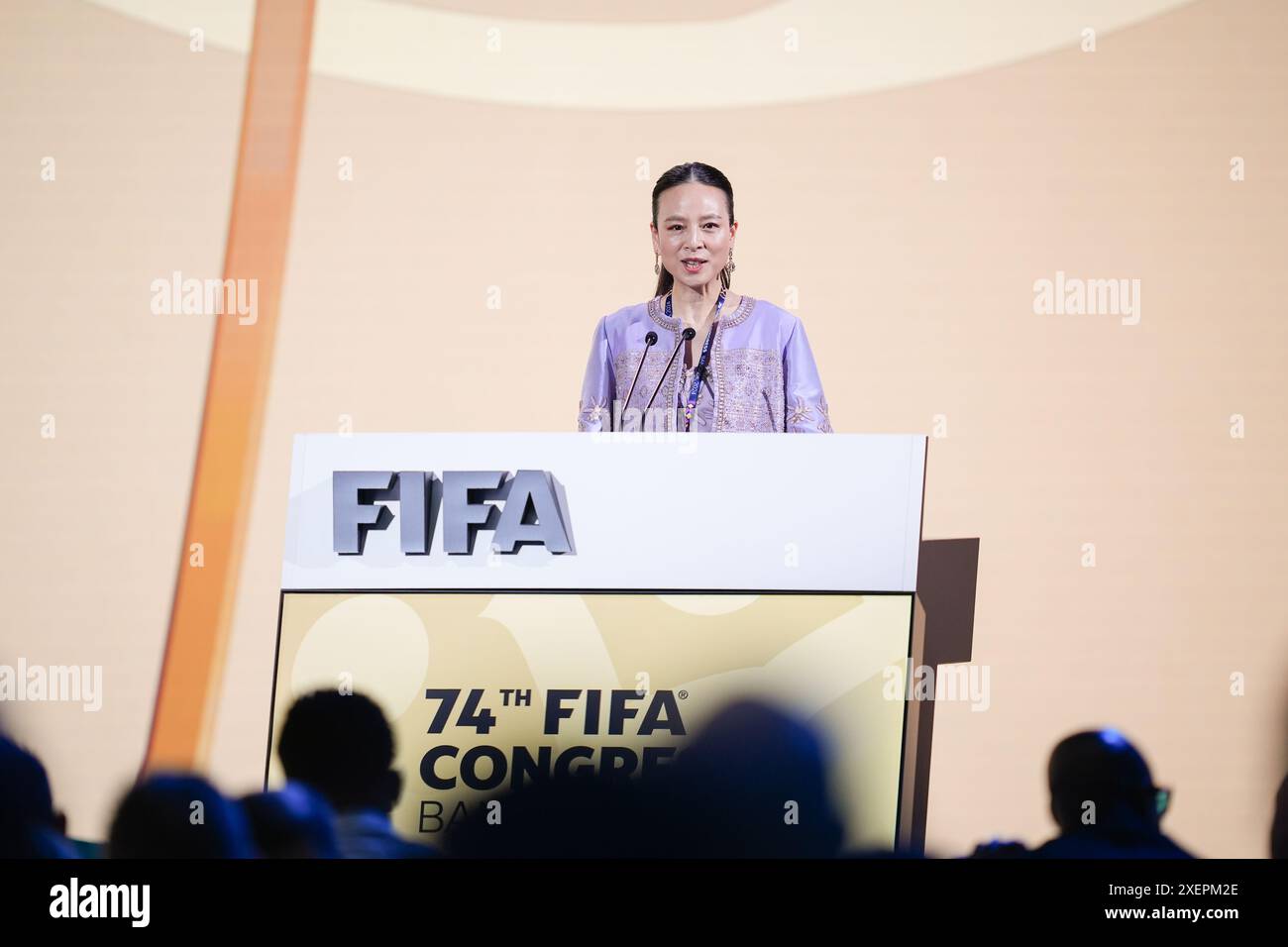 Bangkok, Thailand. 17th May, 2024. Mrs Nualphan "Madame Pang" Lamsam ...