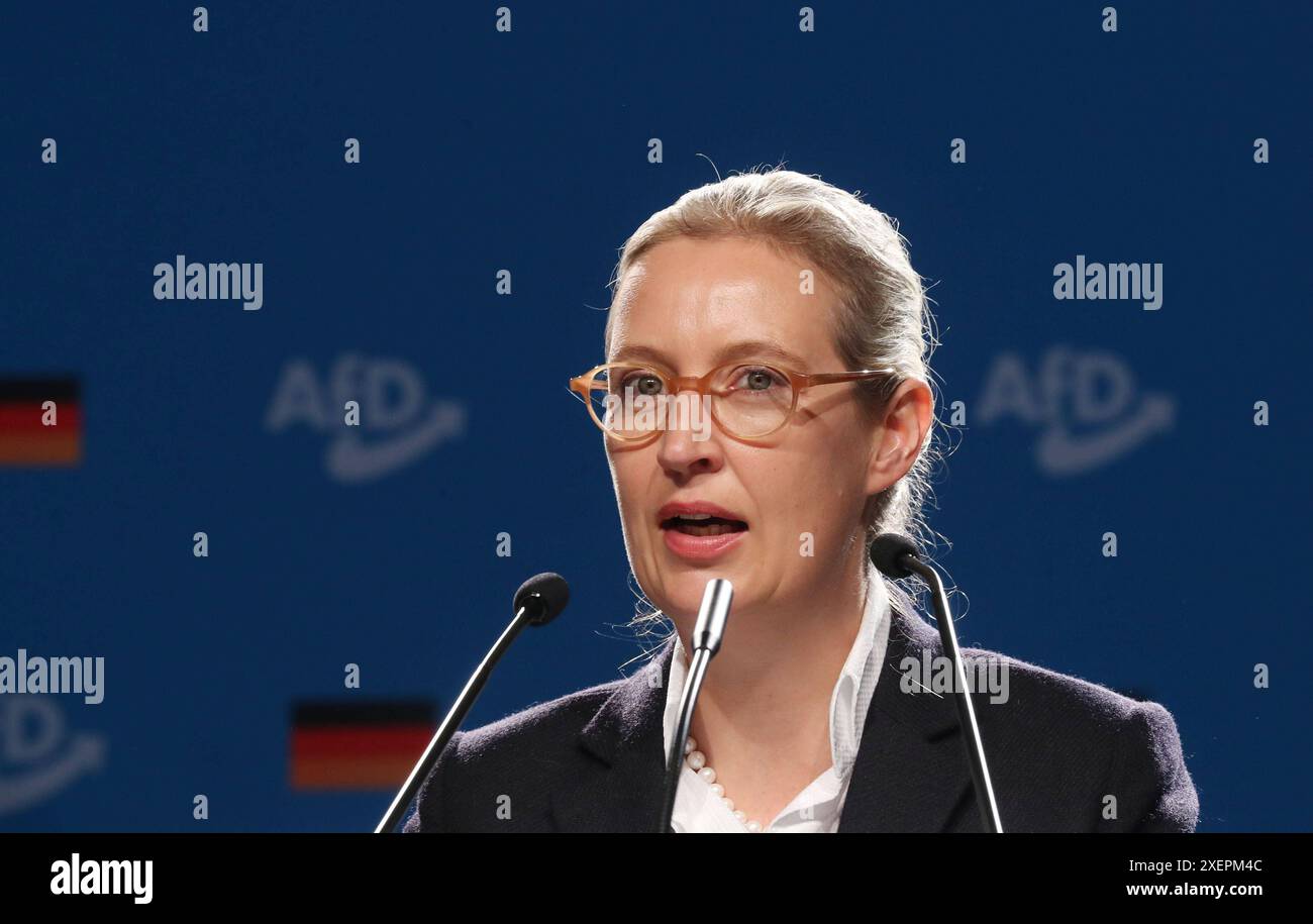 15. Bundesparteitag der AFD Alice Weidel 15. Bundesparteitag der AFD ...