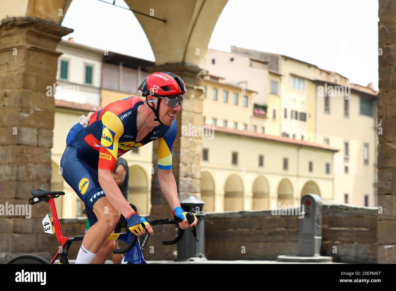 Rimini, Italy. 29th June, 2024. Belgian Tim Declercq of Lidl-Trek ...