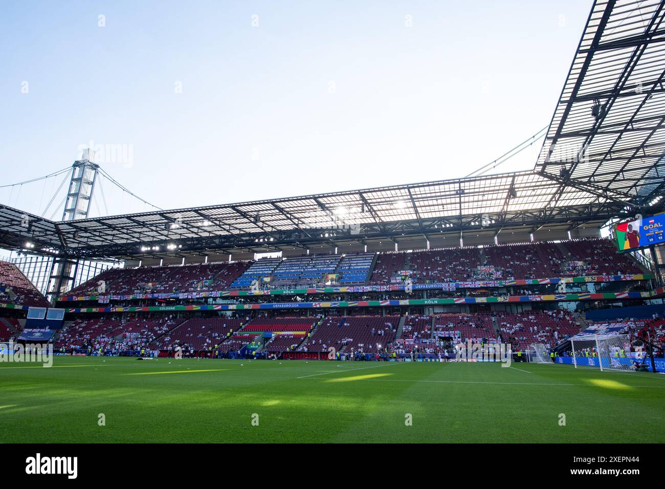 COLOGNE, GERMANY - JUNE 25: a general view of the stadium during the ...