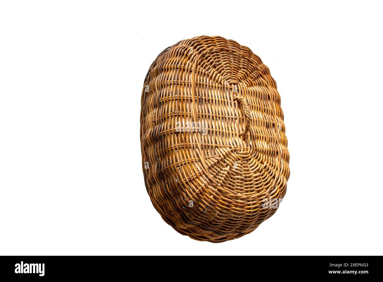 Seen from a side angle, the texture of the serving hood or rice cover ...