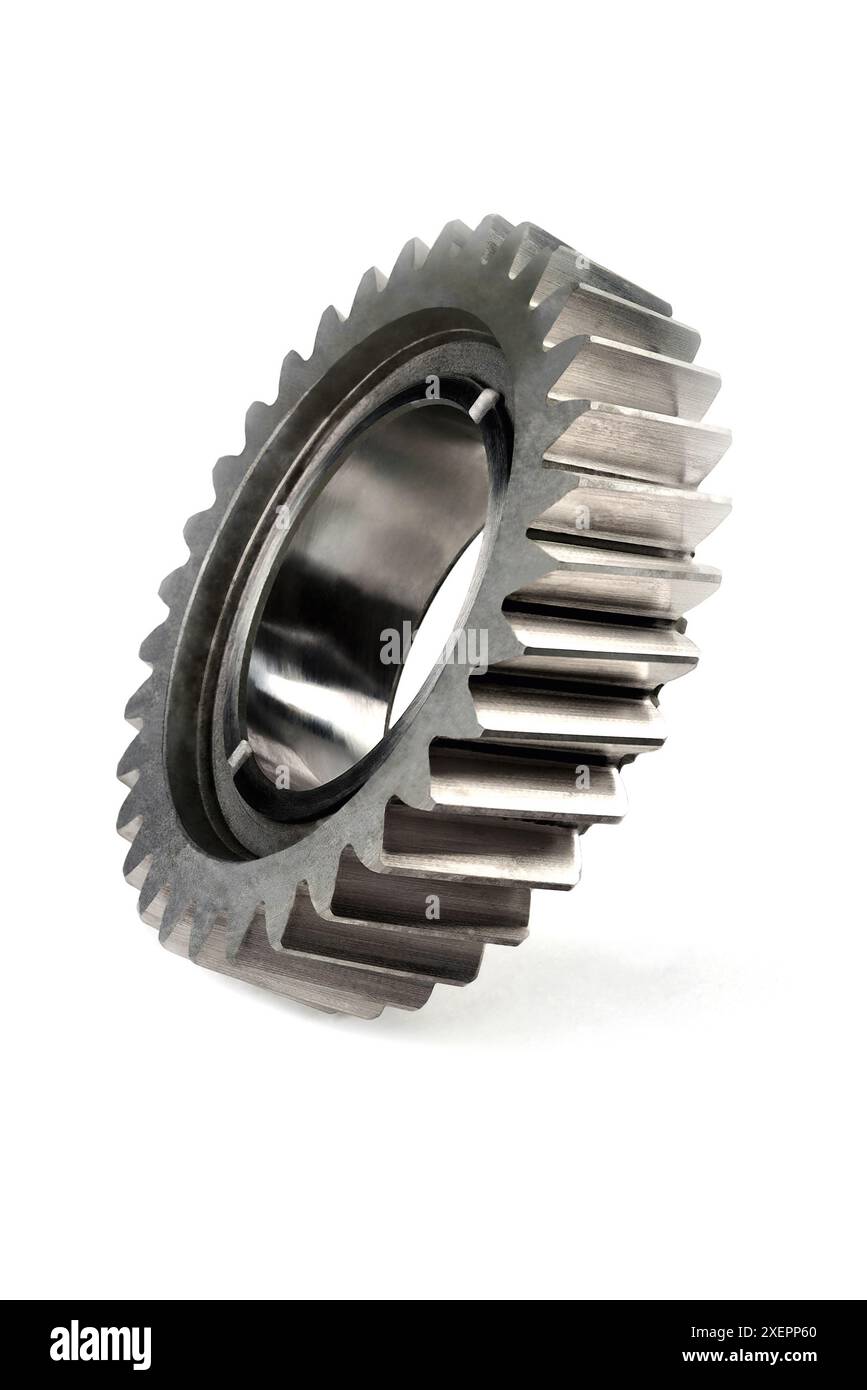 A car gearbox gear, a track transmission gear, a mechanism gear with a ...