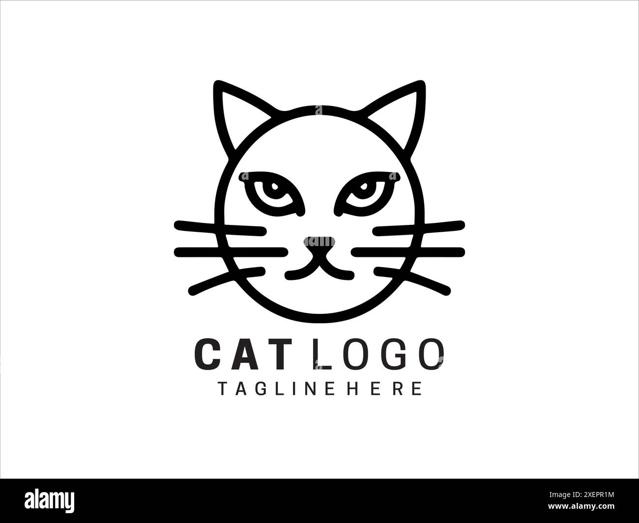 Thin line Cat logo icon vector template Stock Vector Image & Art - Alamy Thin line Cat logo icon vector template Stock Vector Image & Art - Alamy