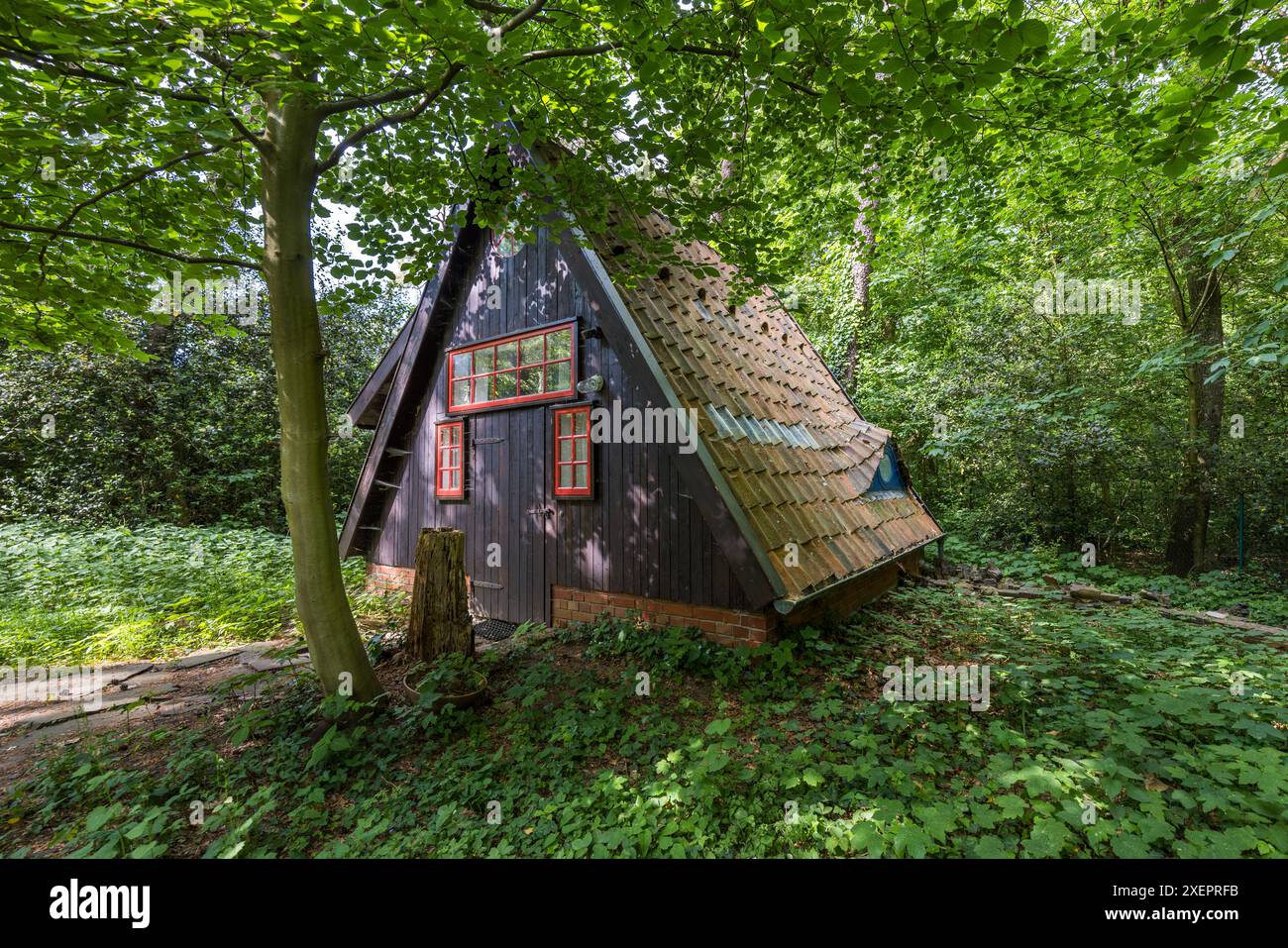 Neighboring house of the architecturally unique "Käseglocke" (cheese ...