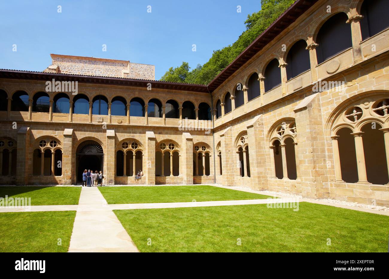 Cloister of former Dominican convent (16th century), Museo San Telmo ...