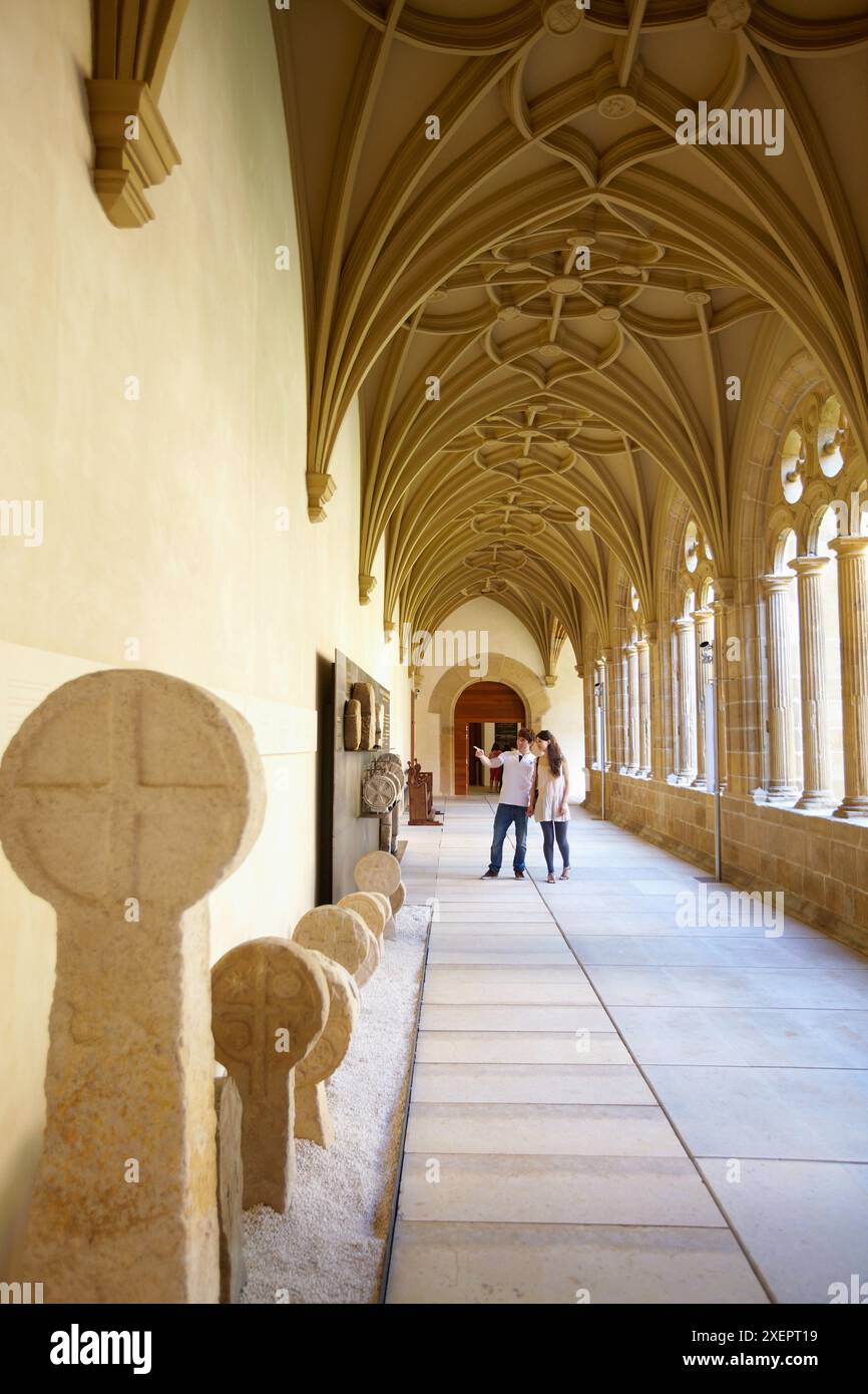 Funerary stele in tle cloister of former Dominican convent (16th ...