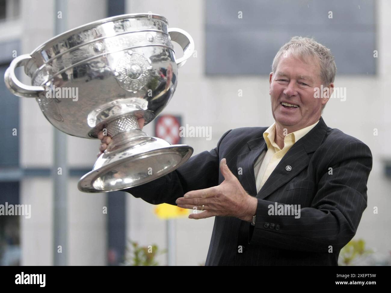File photo dated 16/9/2020 of Gaelic Games commentator Micheal O ...