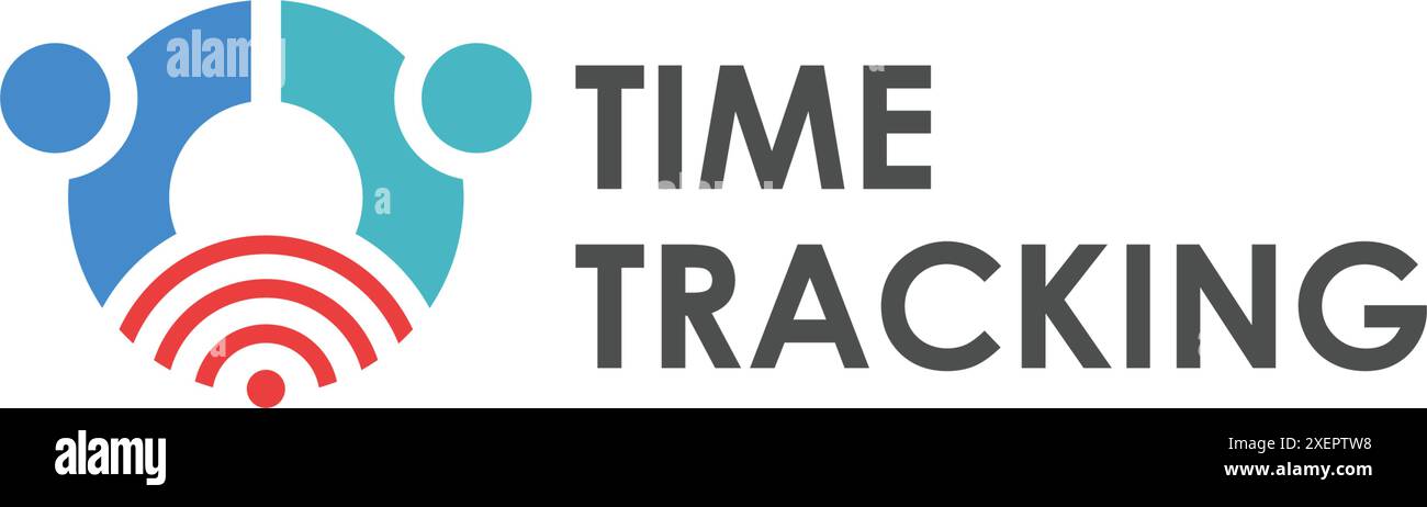 Minimalist TIME TRACKING track signal logo design Stock Vector Image ...