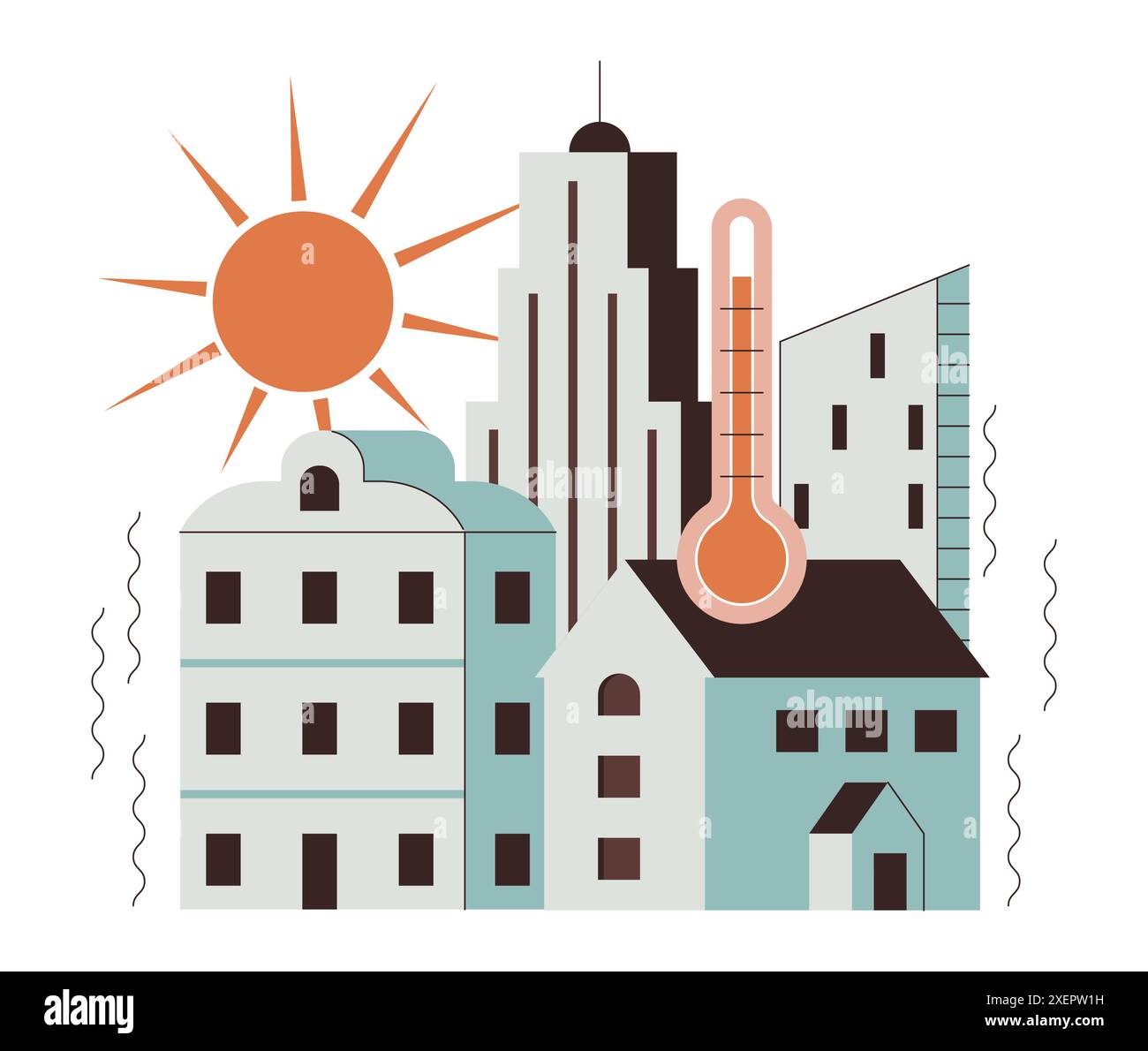 Global warming causing climate change and abnormal heat waves ...