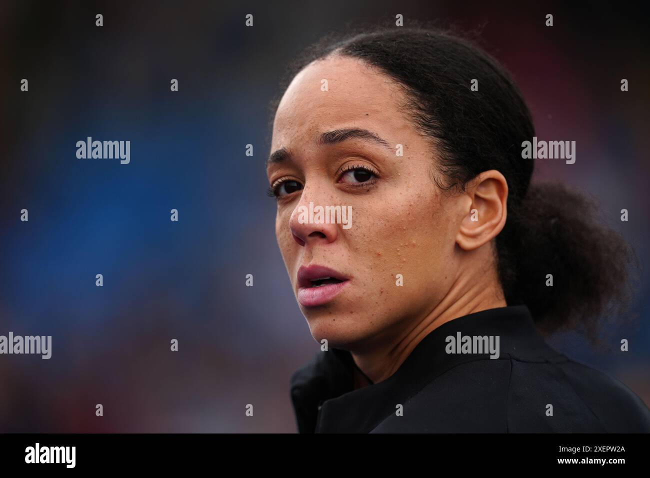 Katarina Johnson-Thompson during day one of the Olympic Trials and UK ...
