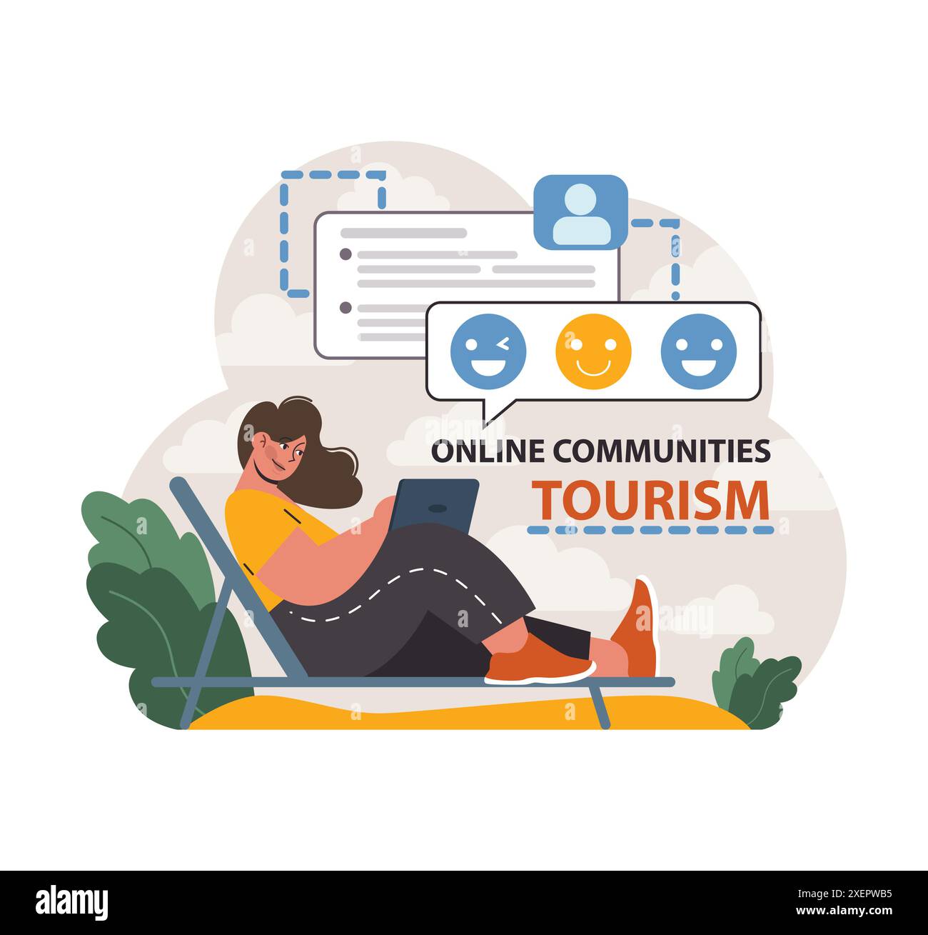 Traveller community Stock Vector Images - Alamy