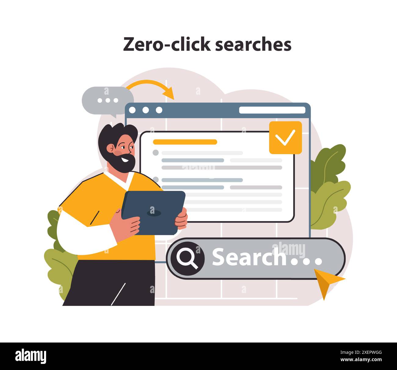 Site specific research Stock Vector Images - Alamy