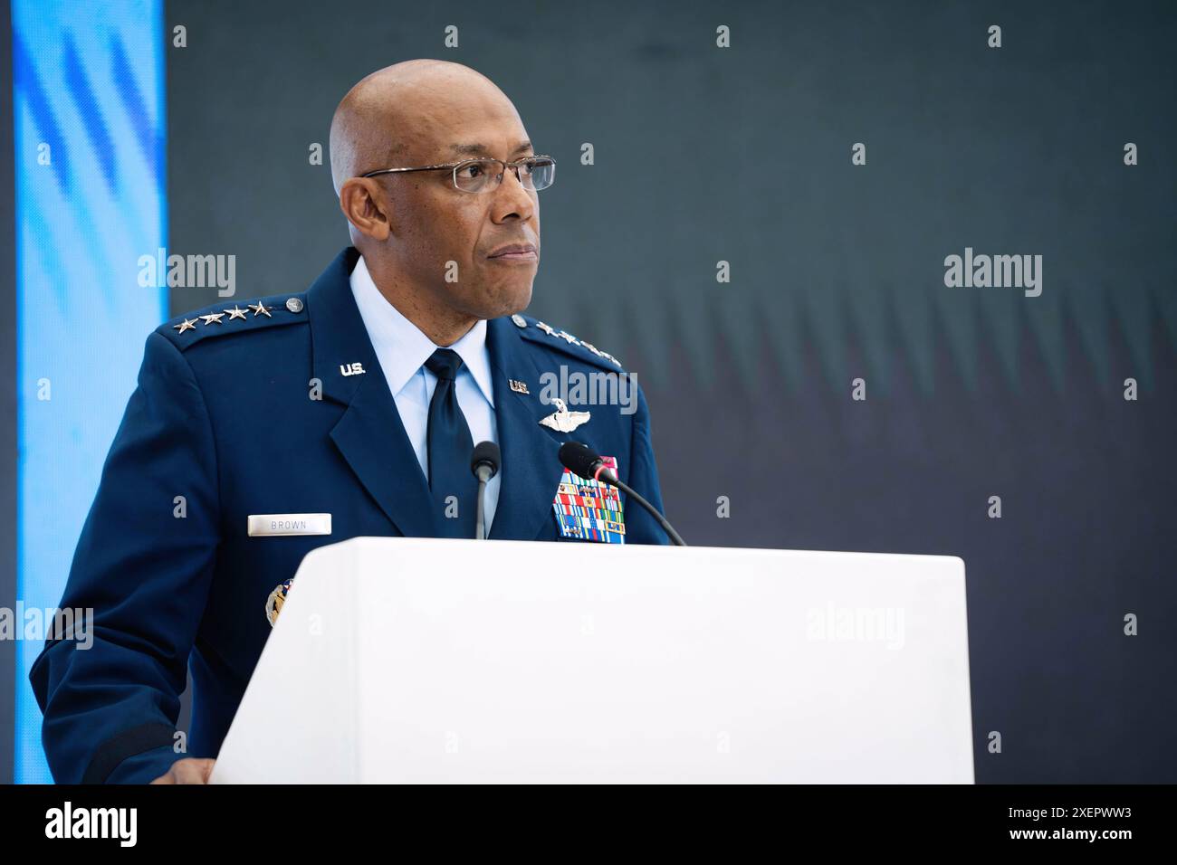 Gaborone, Botswana - June 25 2024: General Charles Q. Brown, Jr ...