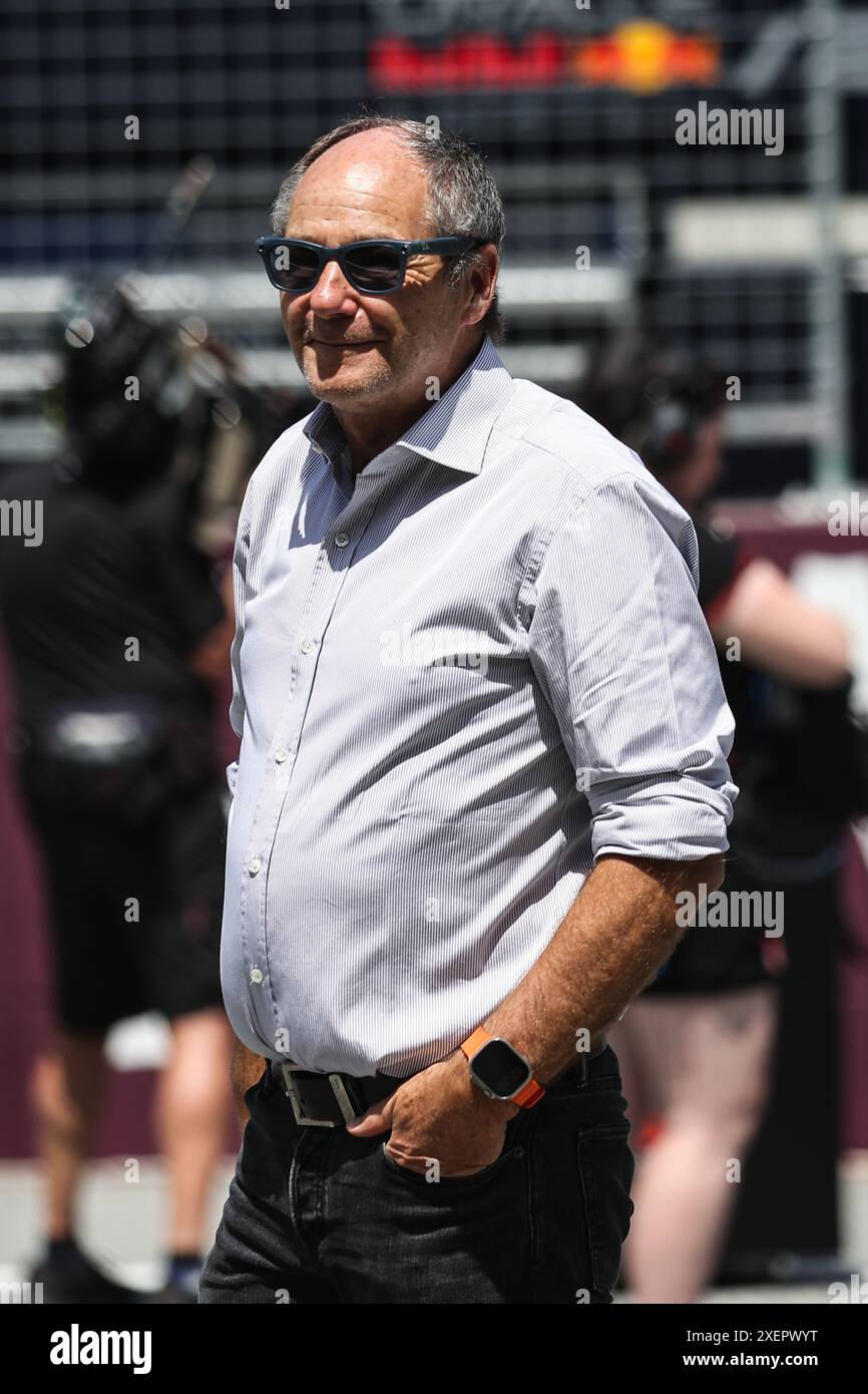 Spielberg, Autriche. 29th June, 2024. Gerhard Berger former F1 driver ...