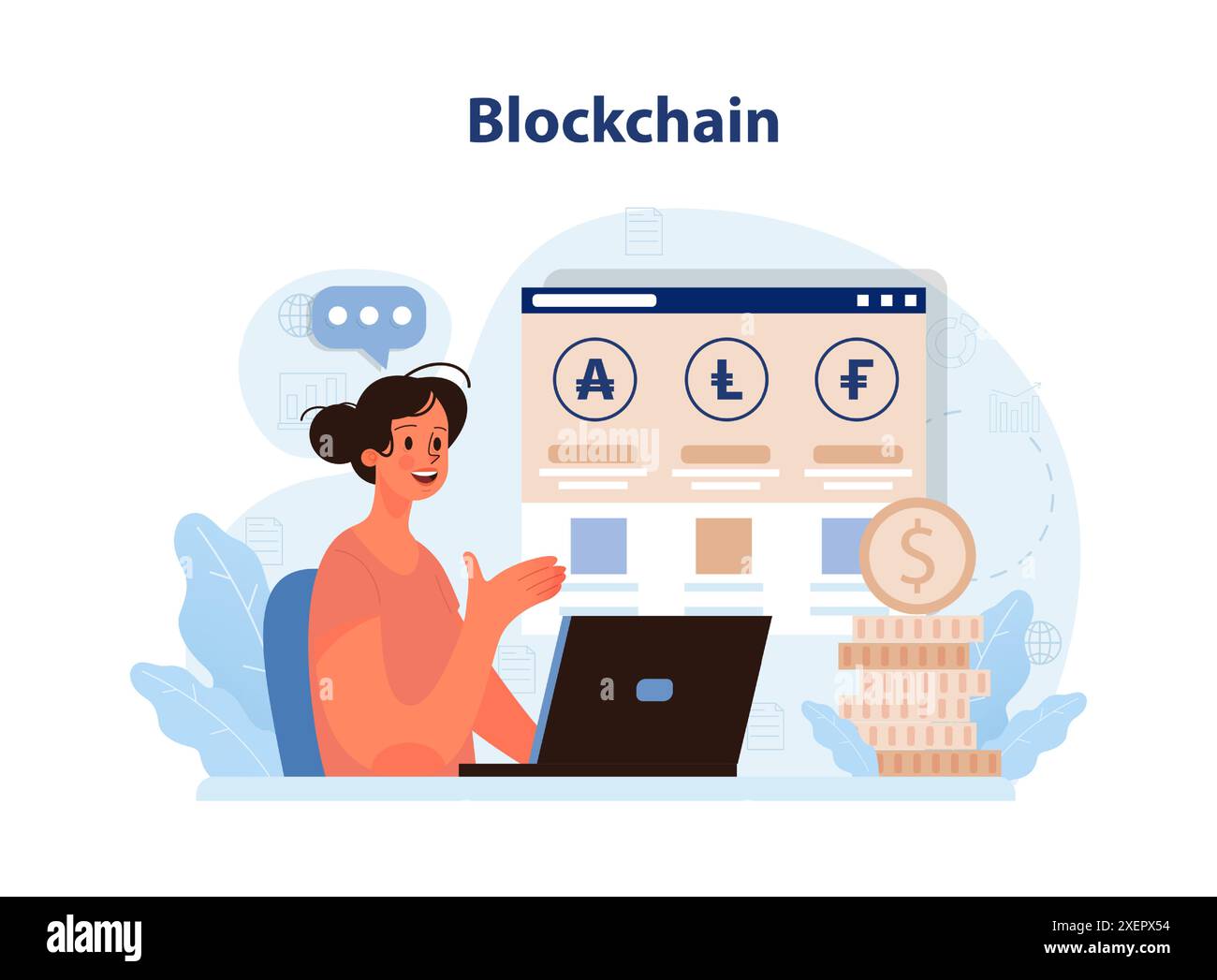 Blockchain Cryptocurrency Mining Financial Transactions User