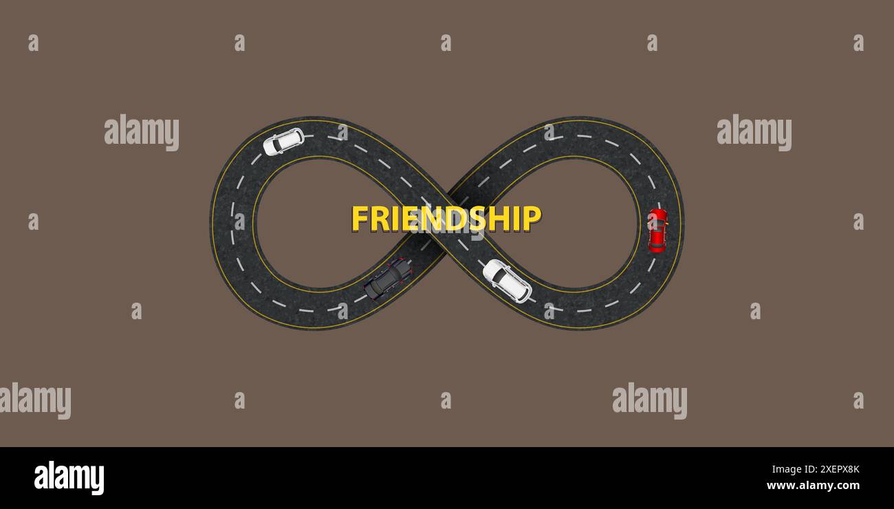International Friendship Day automobile car infinity road friendship ...