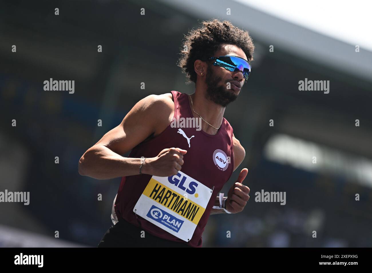 Joshua hartmann athletics hi-res stock photography and images - Alamy