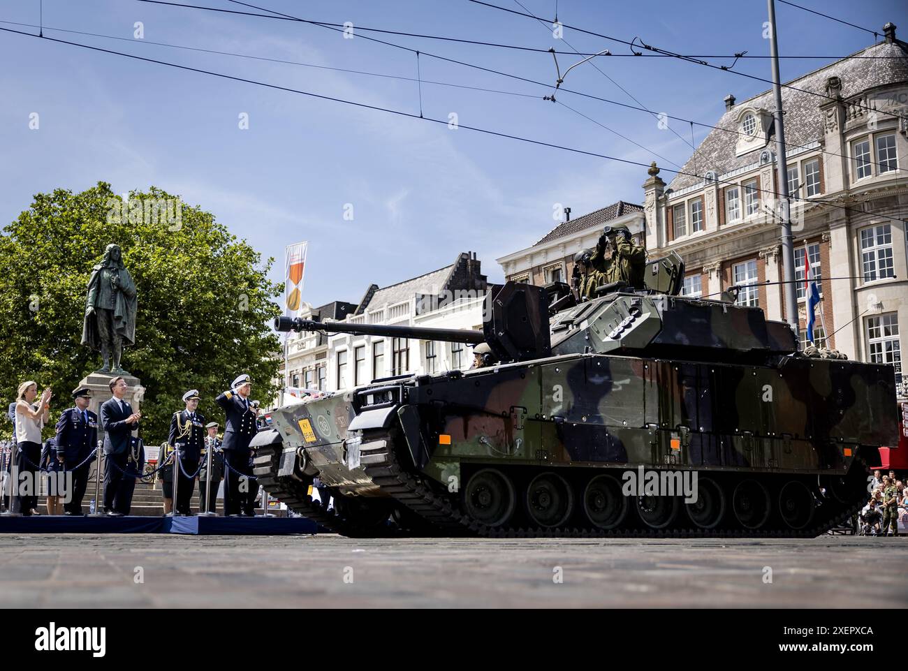 THE HAGUE - King Willem Alexander during the National Parade on the ...