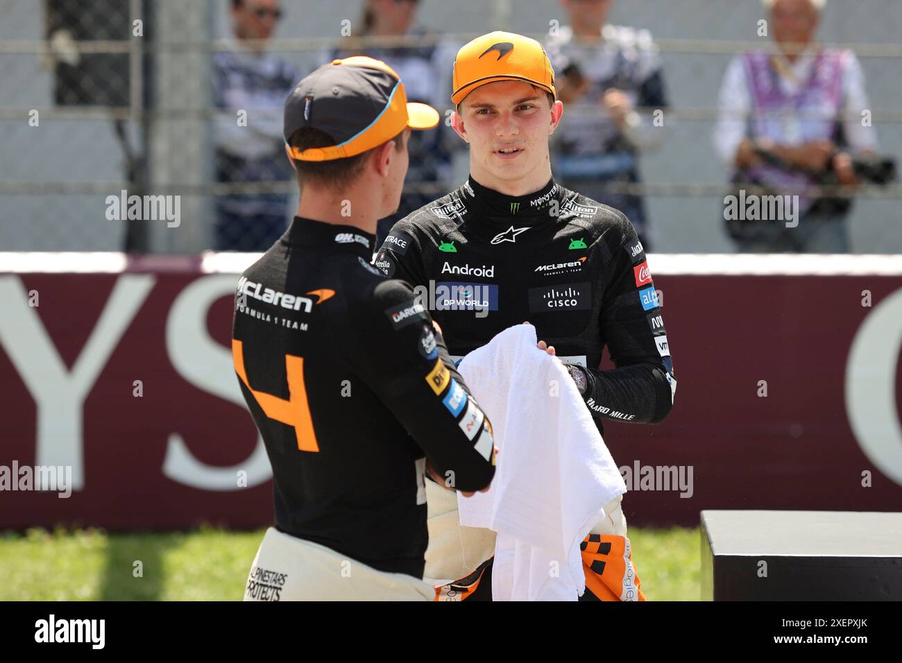 Oscar piastri and lando norris hi-res stock photography and images - Alamy