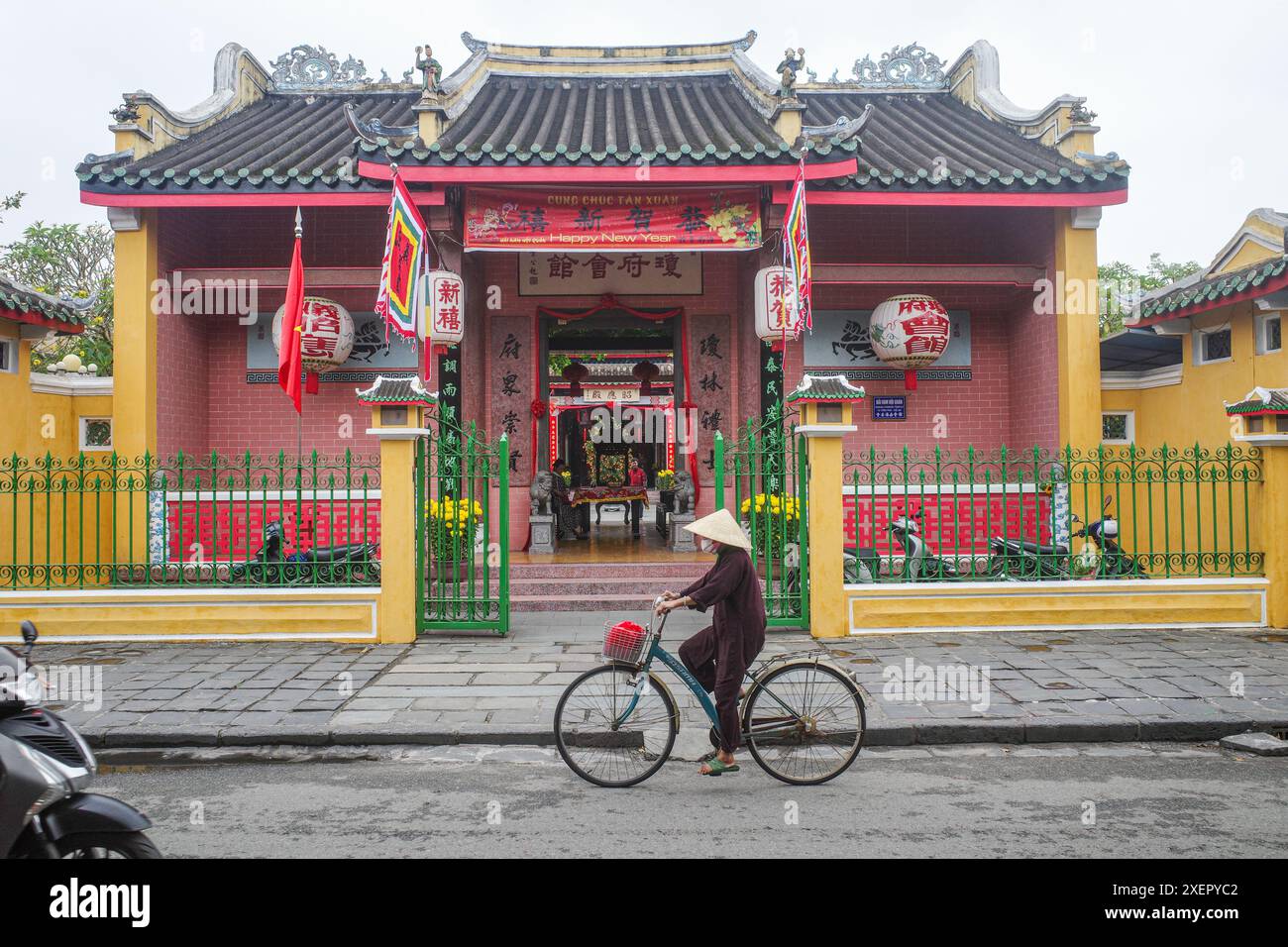 Hoi An, Vietnam - 8 Feb, 2024: The Quan Cong Temple. Hoi An Ancient ...