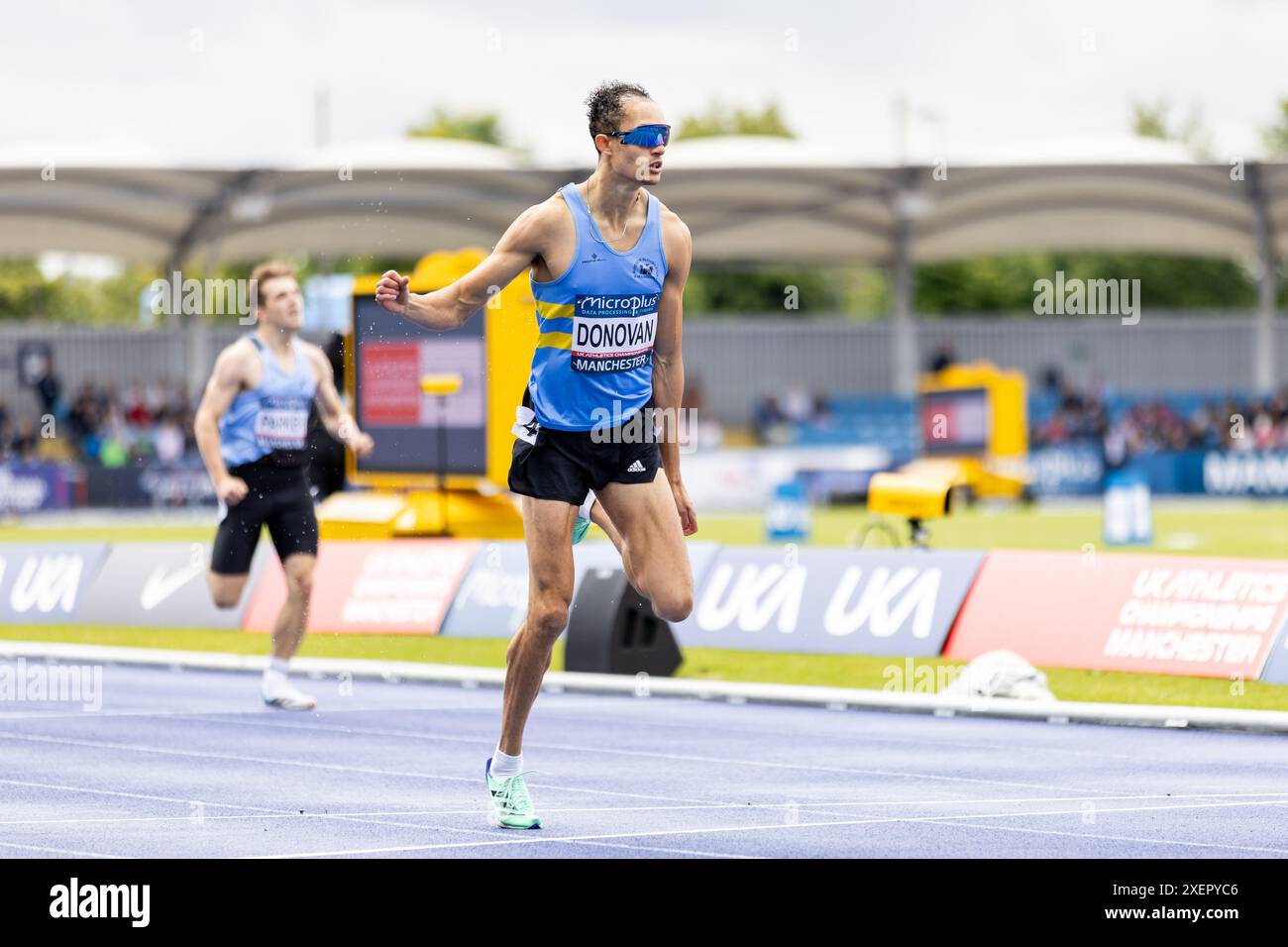 Manchester, United Kingdom, 29 June 2024, 400m Hurdles Mens Heats ...