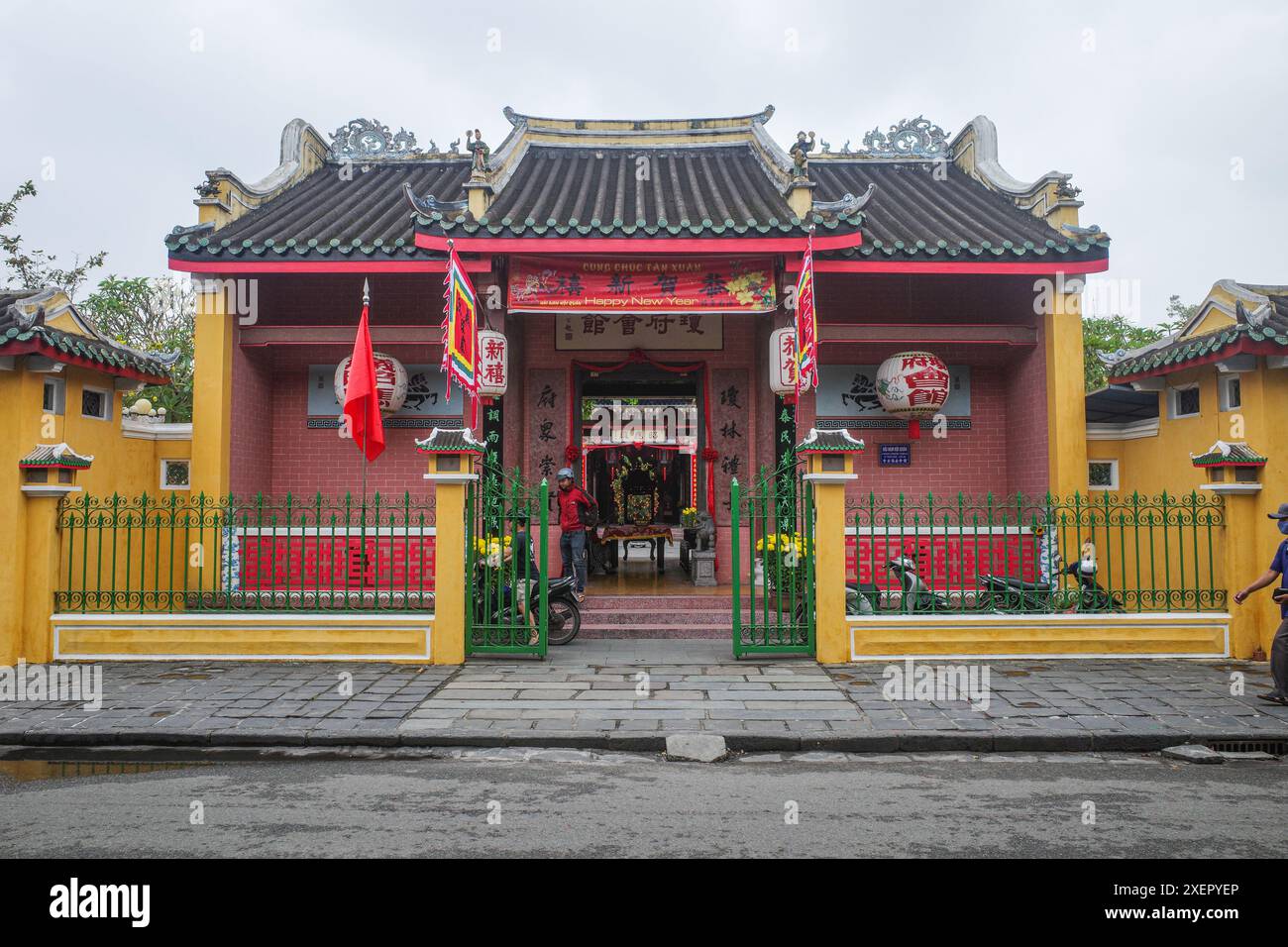 Hoi An, Vietnam - 8 Feb, 2024: The Quan Cong Temple. Hoi An Ancient ...