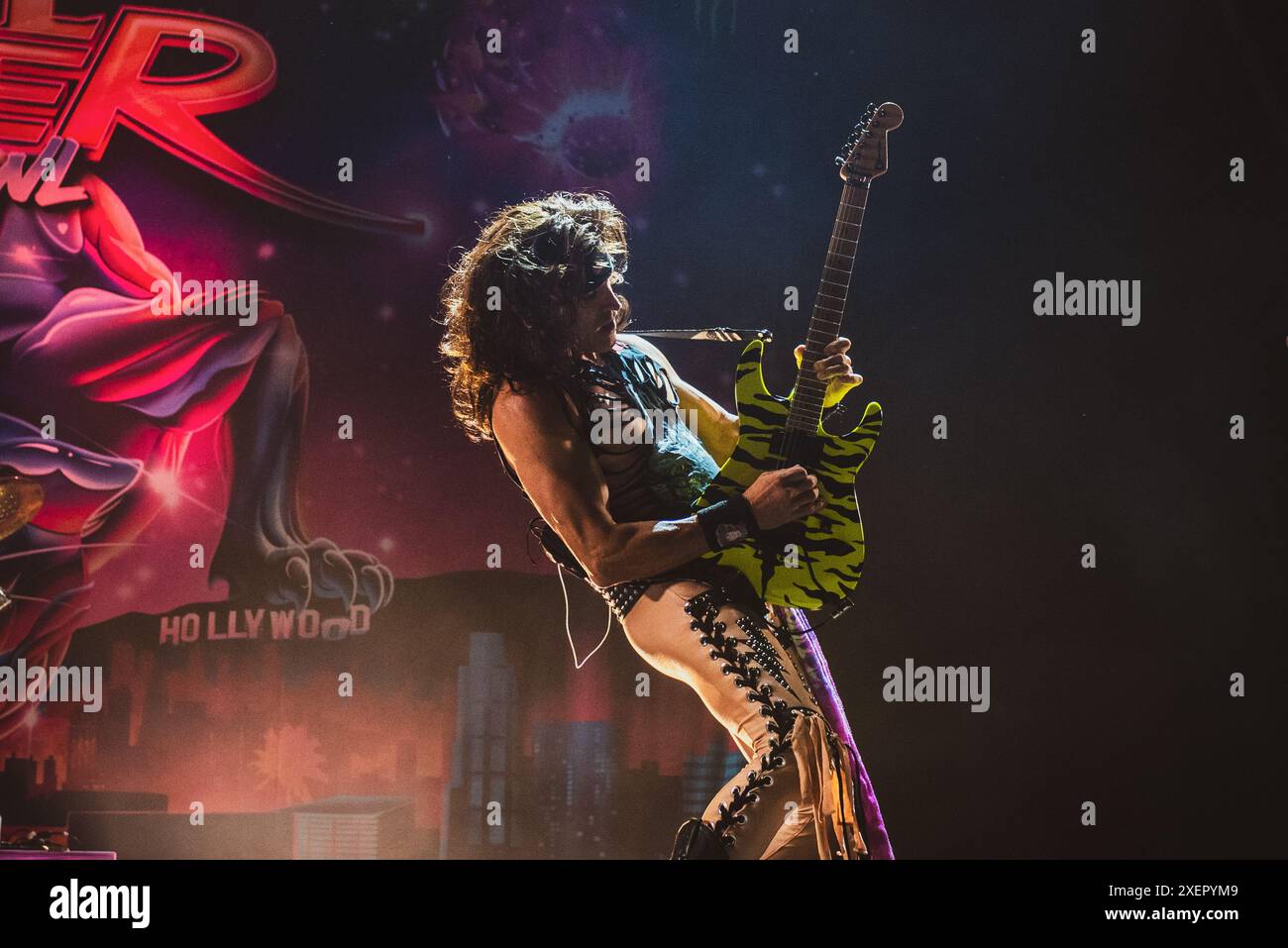 The american Band Steel Panther performed at Danish Copenhell festival ...