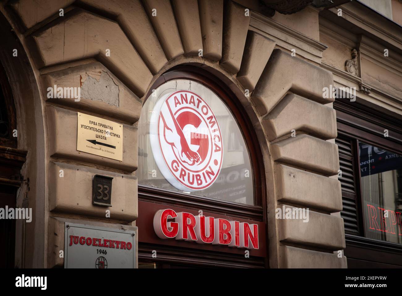 Grubin logo hi-res stock photography and images - Alamy