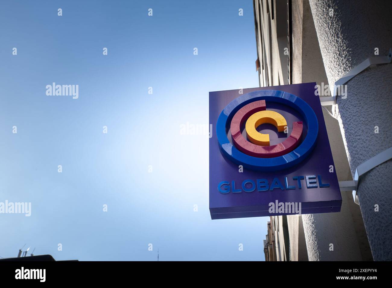 Globaltel logo hi-res stock photography and images - Alamy